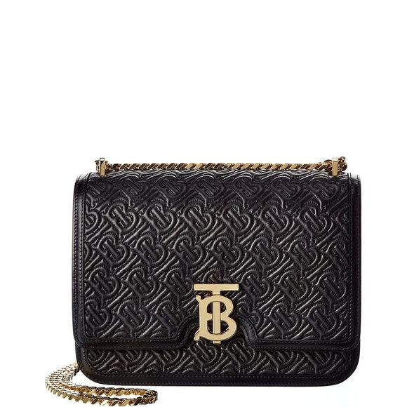Burberry | Bags | Burberry Monogram Quilted Leather Shoulder Bag | Poshmark